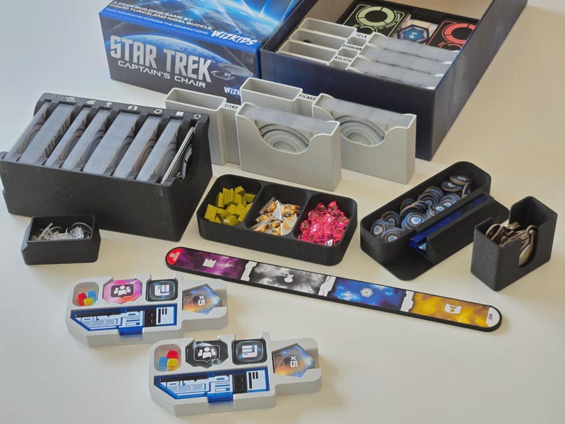Star Trek: Captain's Chair Insert / Box Organizer - Etsy