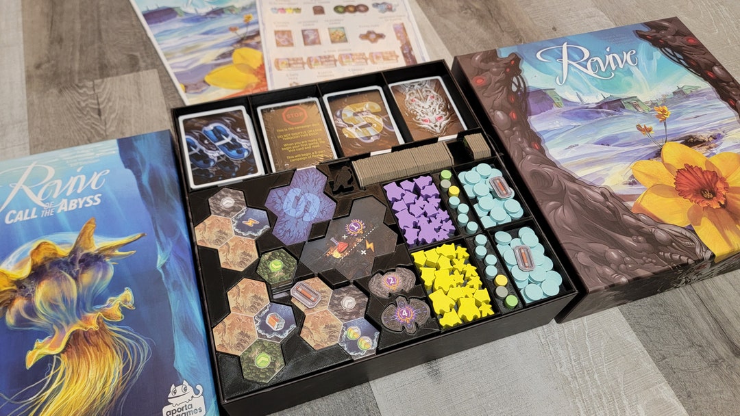 Revive & Call of the Abyss Expansion Insert / Box Organizer With Individual Player Trays - Etsy