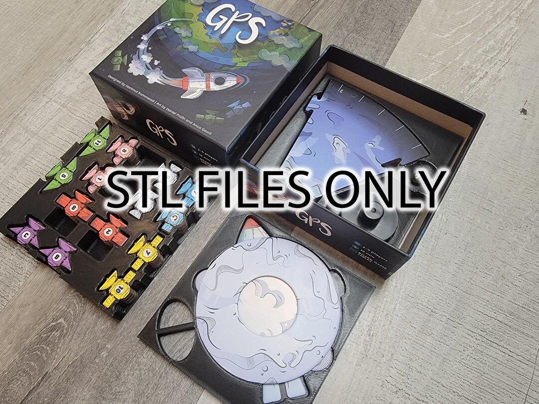 STL Files for GPS & Its Expansion Board Game Insert - Etsy