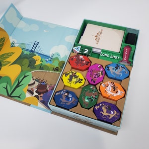 Long Shot: the Dice Game Insert / Box Organizer - Etsy