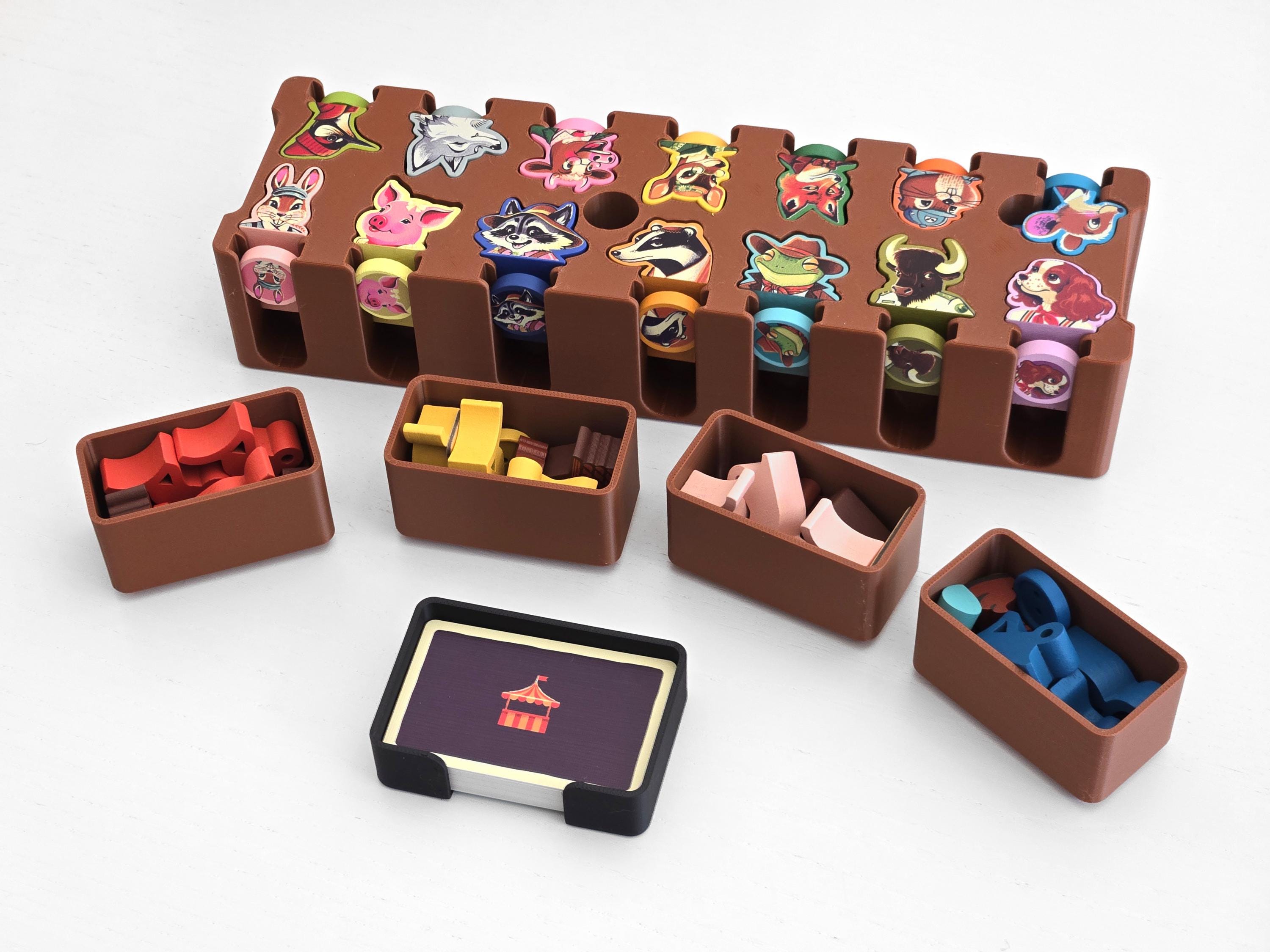 Harvest (& Expansions) Insert / Box Organizer With Individual Player ...