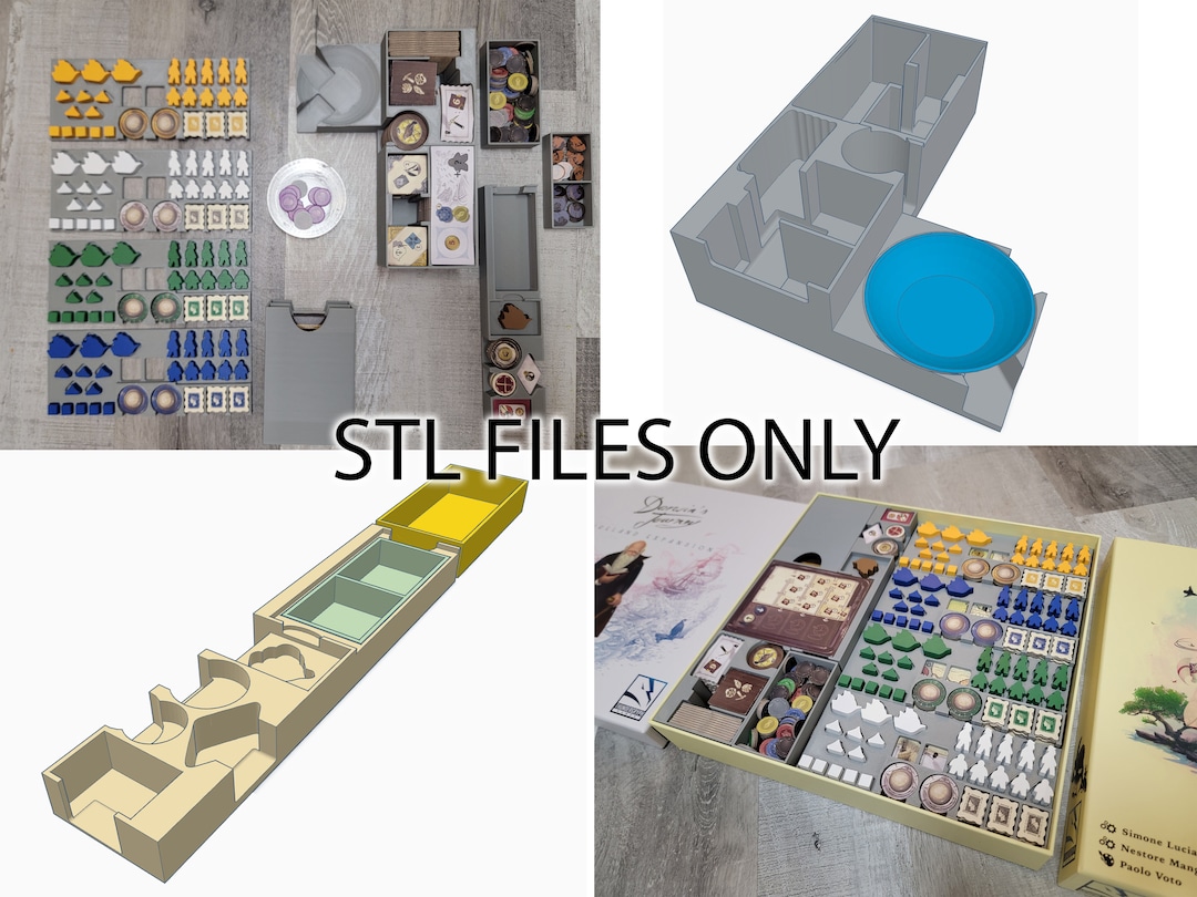 STL Files for Darwin's Journey (& Expansion) Board Game Insert - Etsy