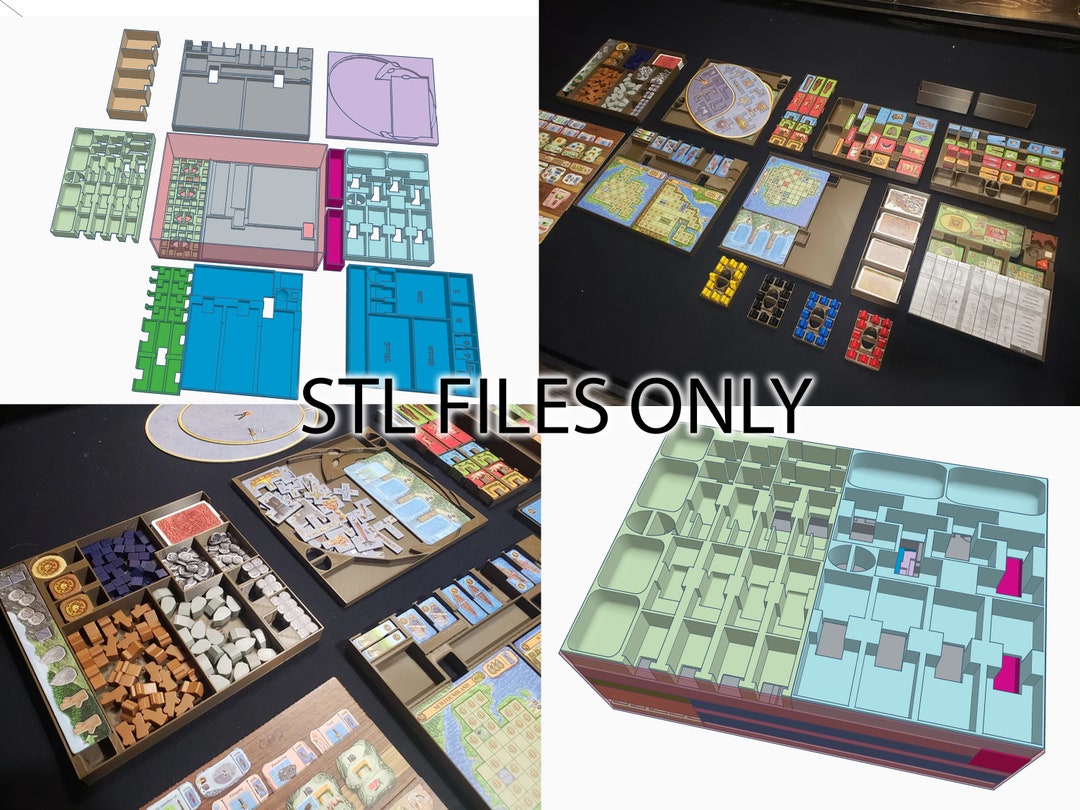 STL Files for A Feast for Odin & the Norwegians Insert - Etsy