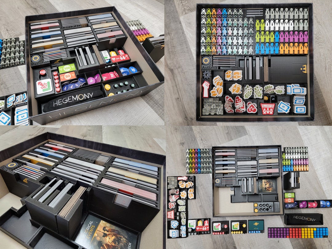 Hegemony +expansions Insert / Box Organizer With Individual Player Trays - Etsy