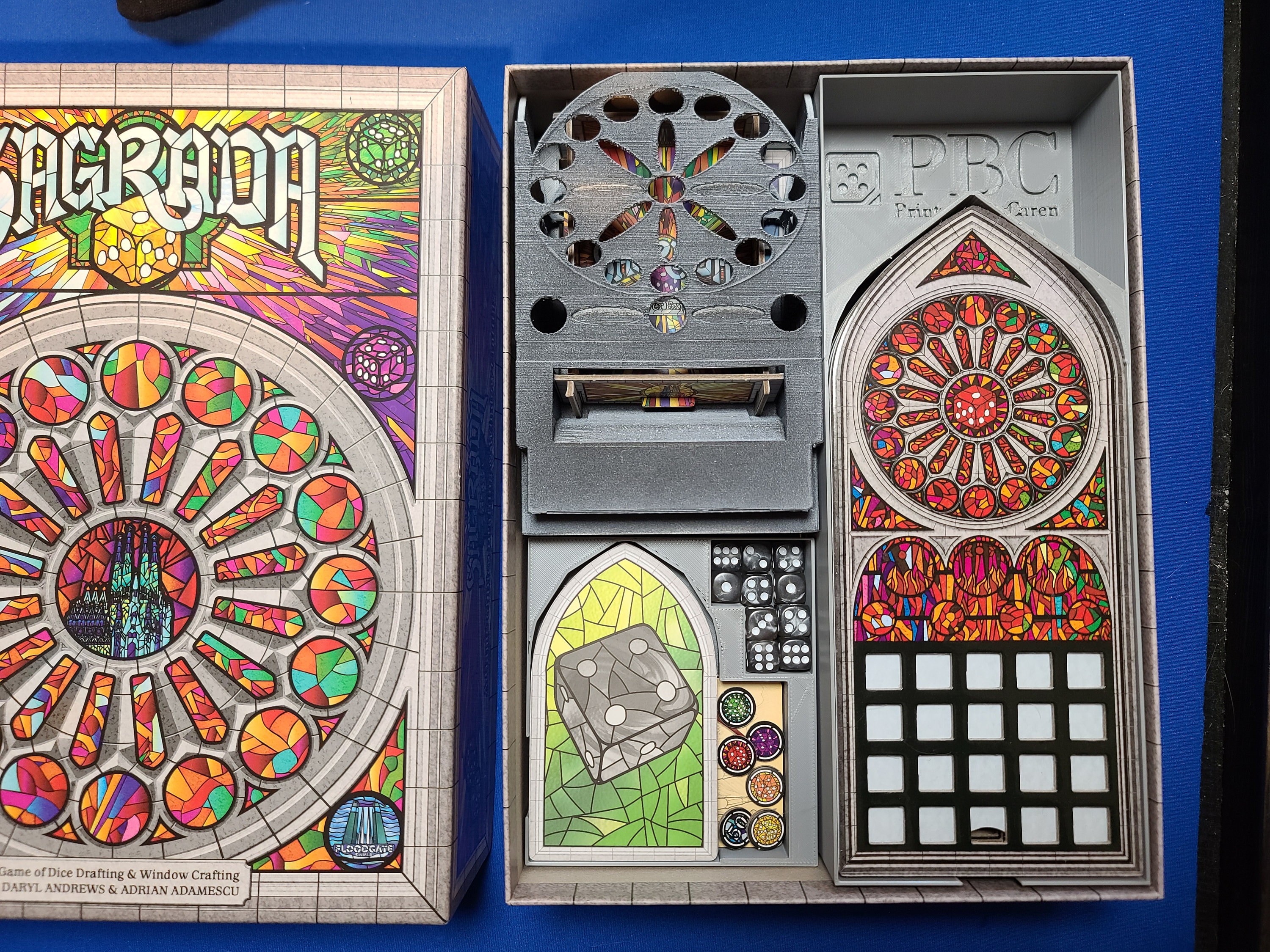 Sagrada all Expansions Insert and Dice Tower - Etsy