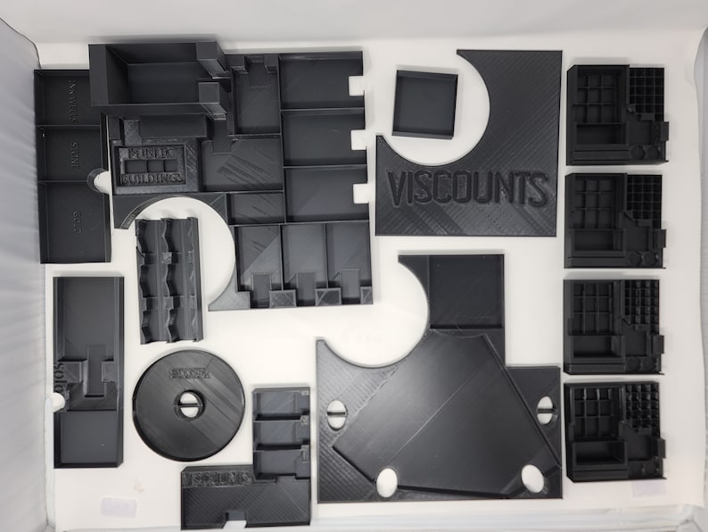 Viscounts of the West Kingdom Collector's Box Insert / Box Organizer ...