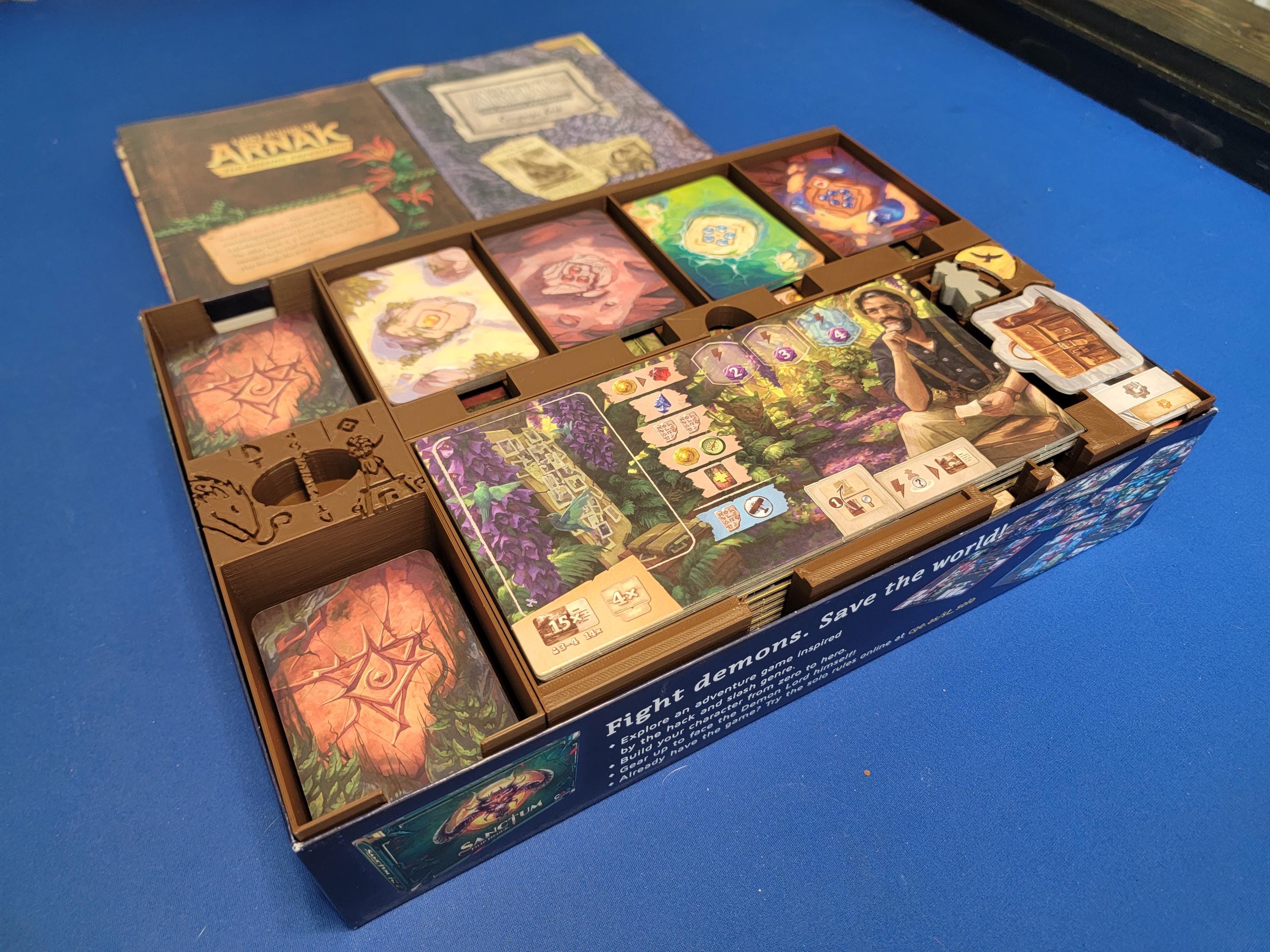 STL Files for Lost Ruins of Arnak (& Both Expansions) Board Game Insert ...
