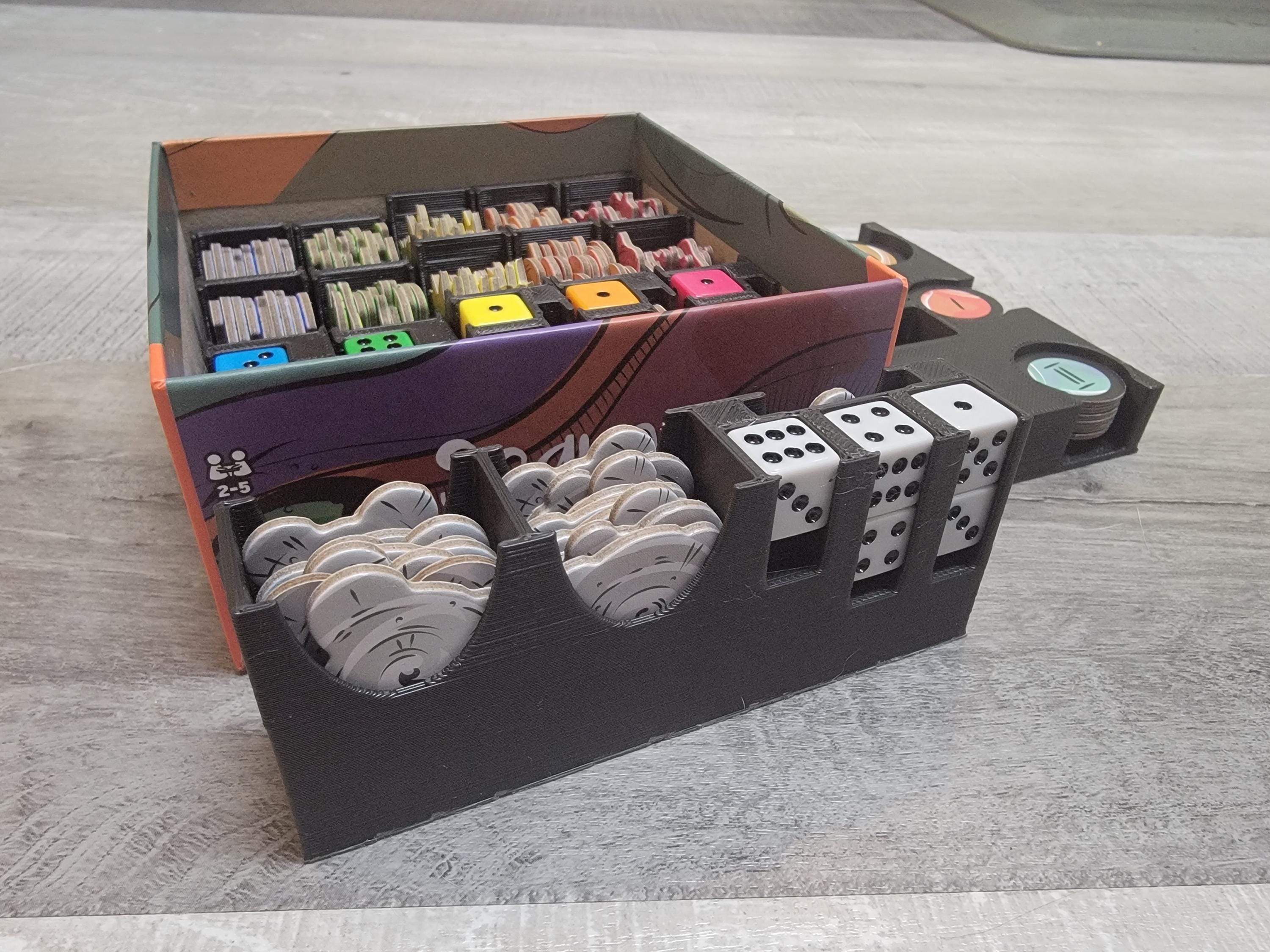 Sequoia (+expansion) Insert / Box Organizer With Individual Player ...