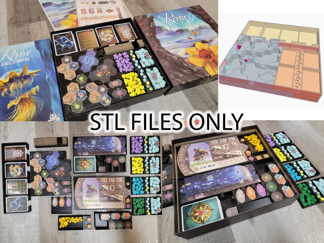 STL Files for Revive (& Call of the Abyss Expansion) Insert - Etsy