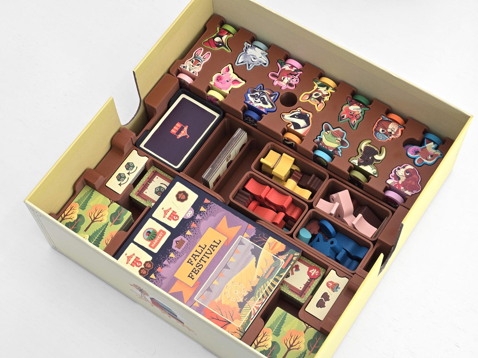 Harvest (& Expansions) Insert / Box Organizer With Individual Player ...