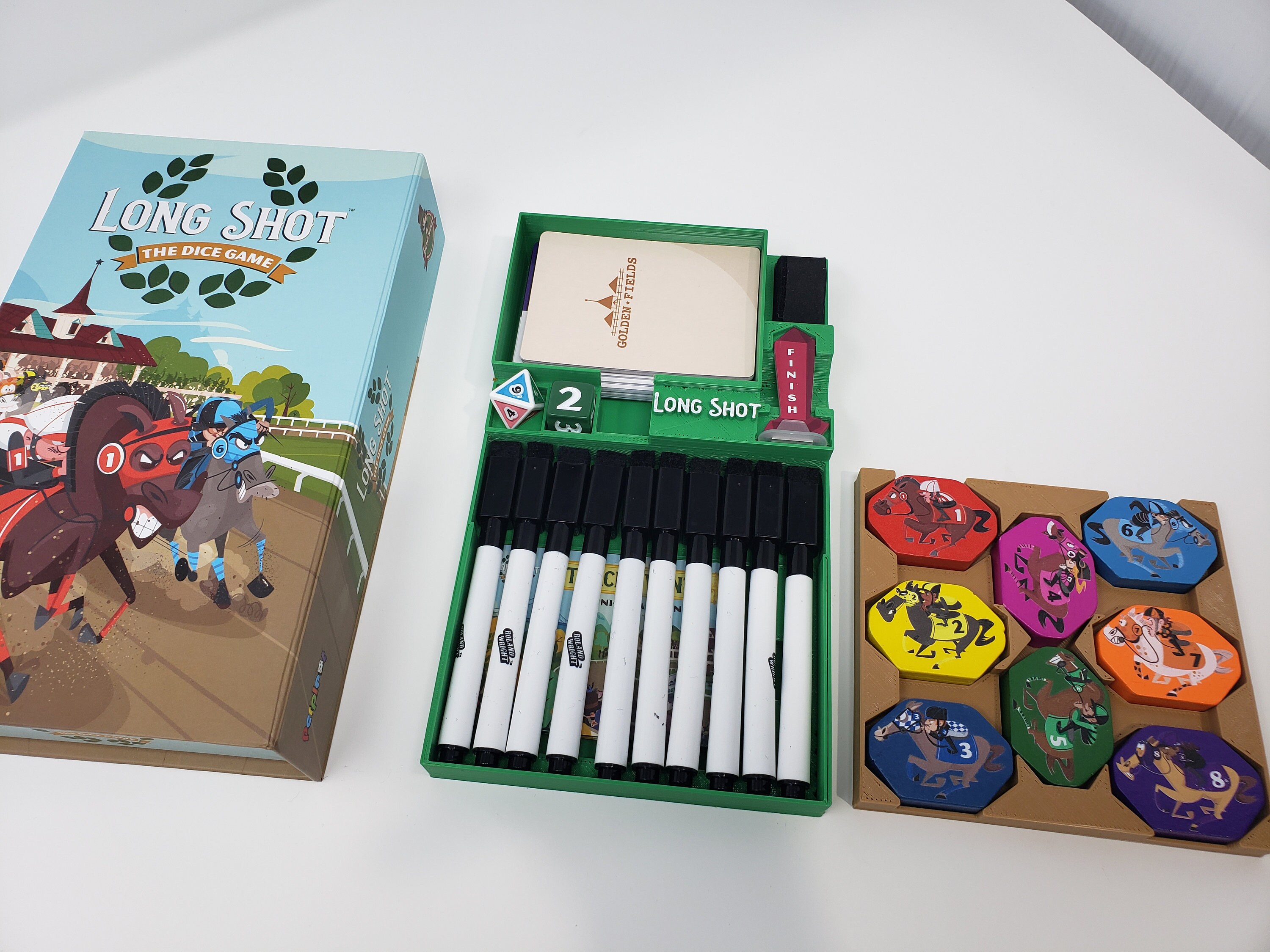 Long Shot: the Dice Game Insert / Box Organizer - Etsy