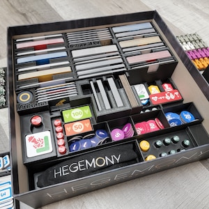 Hegemony +expansions Insert / Box Organizer With Individual Player Trays - Etsy