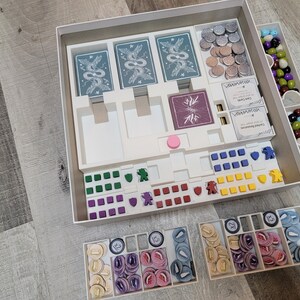 Wyrmspan Insert / Box Organizer With Individual Player Trays (supports ...