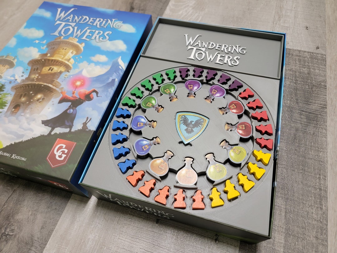 Wandering Towers Insert / Box Organizer - Etsy