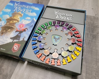Wandering Towers: New Wizard and Potion Colors Board Game Upgrades Board Game Accessories - Etsy