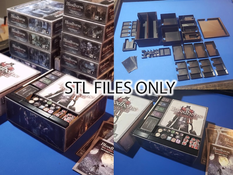 STL Files for Bloodborne & All Expansions Insert - Etsy