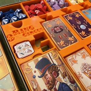 3 Ring Circus Board Game Insert / Box Organizer - Etsy