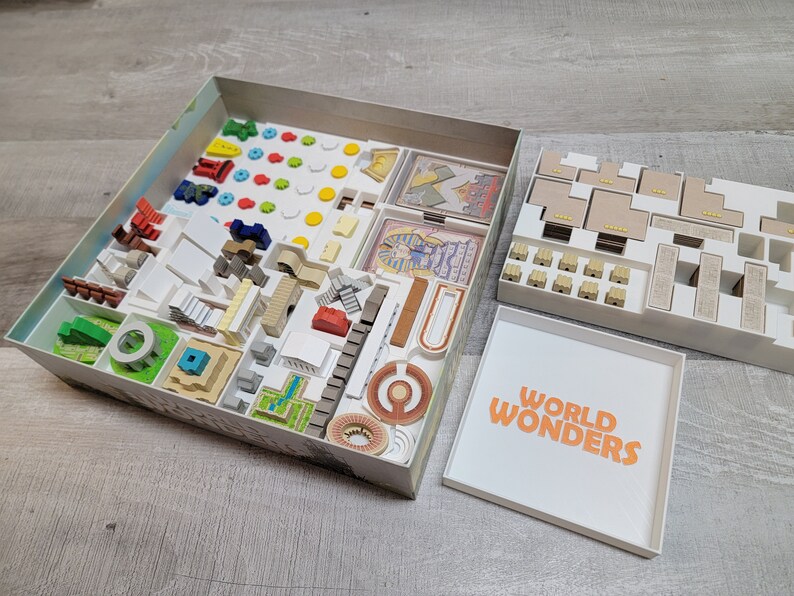 World Wonders & Mundo Expansion Insert / Box Organizer - Etsy