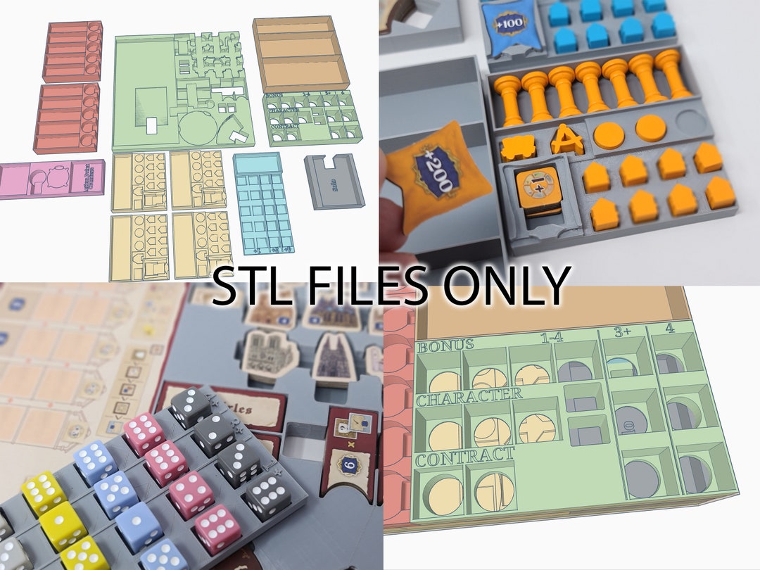 STL Files for Tiletum Box Insert - Etsy