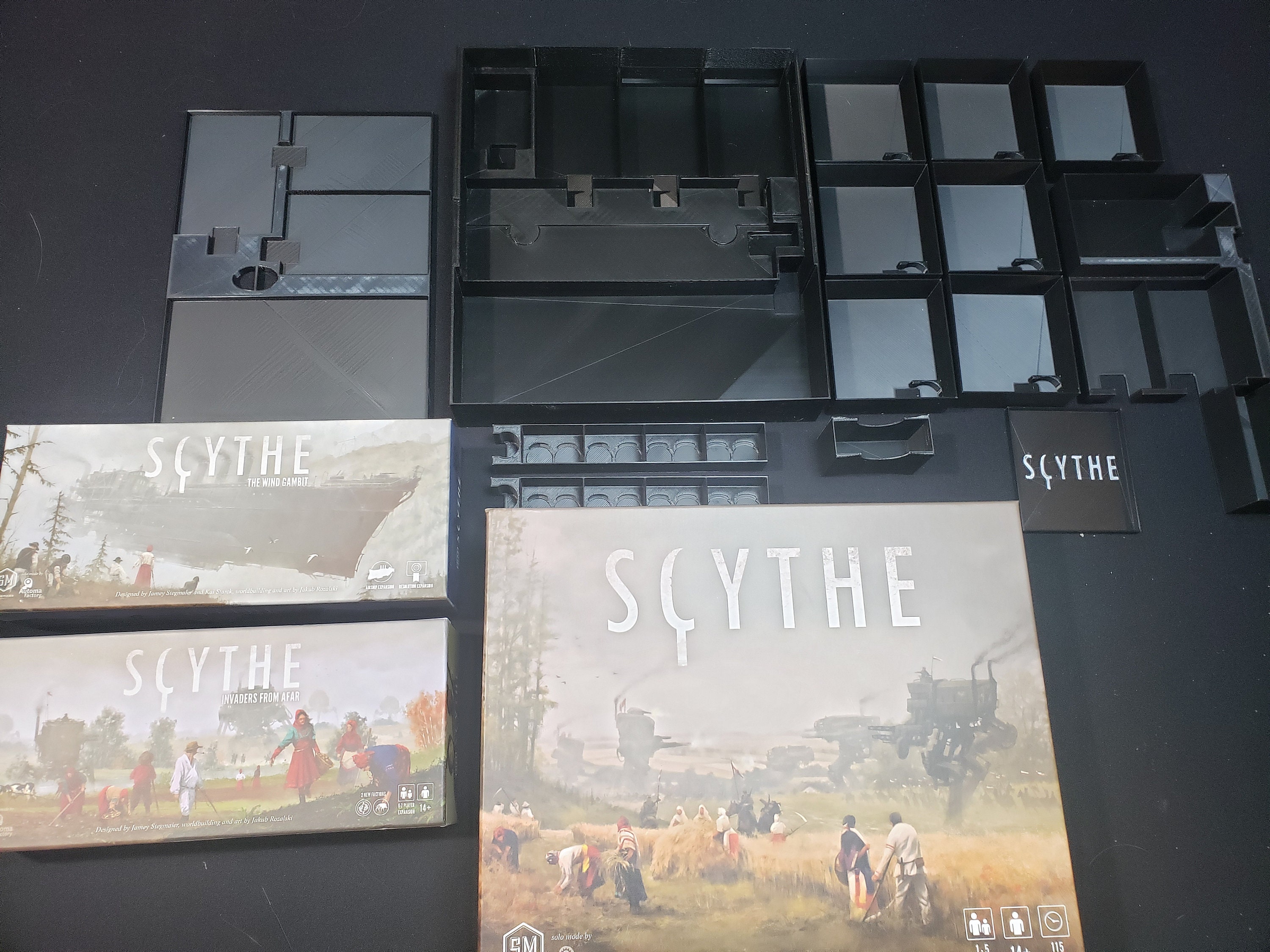 Scythe & Expansions Insert / Box Organizer - Etsy