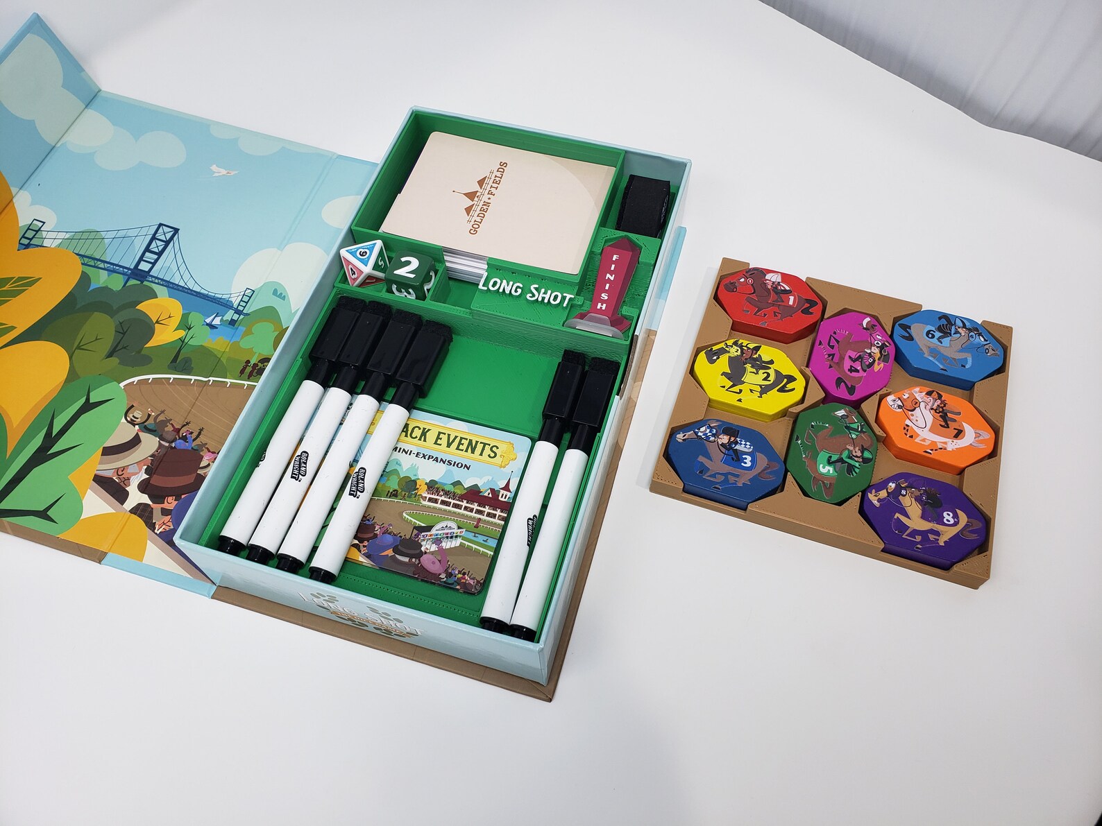 Long Shot: the Dice Game Insert / Box Organizer - Etsy