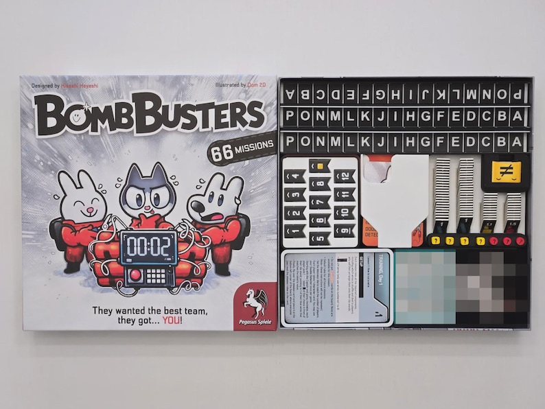 Bomb Busters - UNLOCKED - Insert / Box Organizer - Etsy