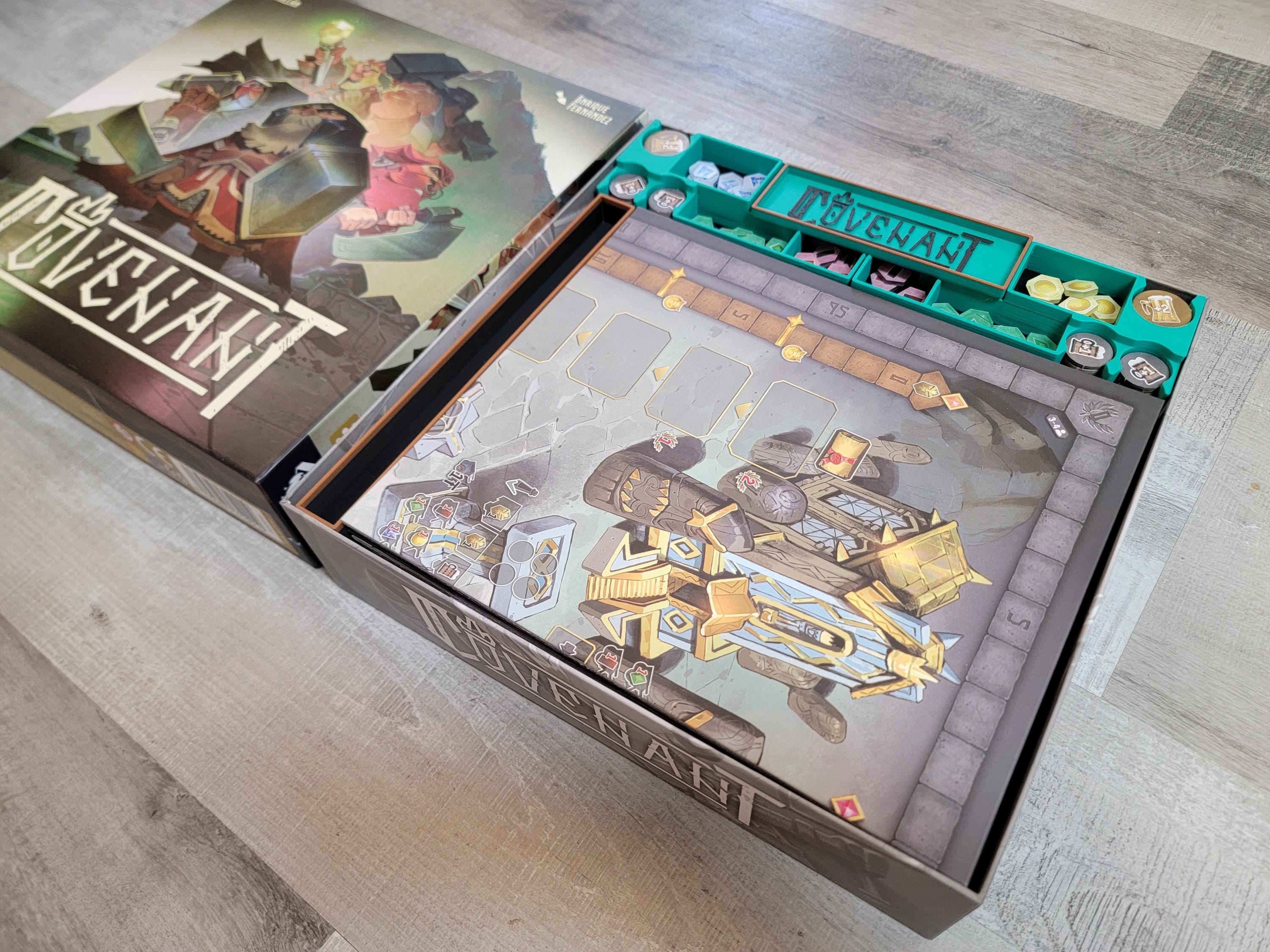 Covenant Board Game Insert With Individual Player Trays - Etsy