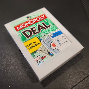 Monopoly Deal Upgraded / Replacement Box - Etsy