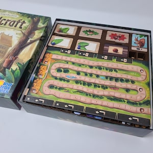 Woodcraft Board Game Insert / Box Organizer With Individual Player ...