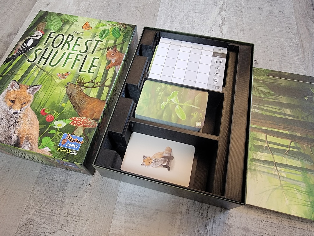 Forest Shuffle & Alpine Expansion Insert / Box Organizer (supports ...