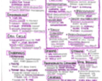 Cancer Nursing Notes- Nursing Study Guide -cervical Cancer- Breast ...