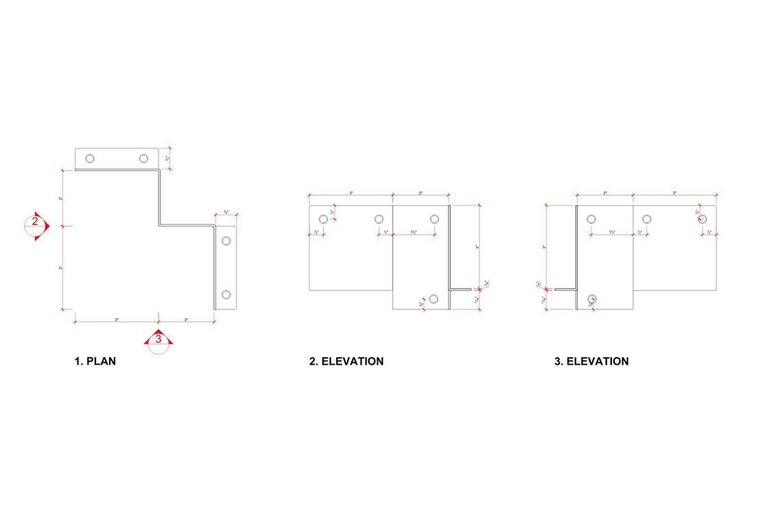Table Leg Bracket Strong Simple and Easy to Install - Etsy
