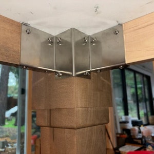 Table Leg Bracket - Strong, Simple and Easy to Install - Etsy