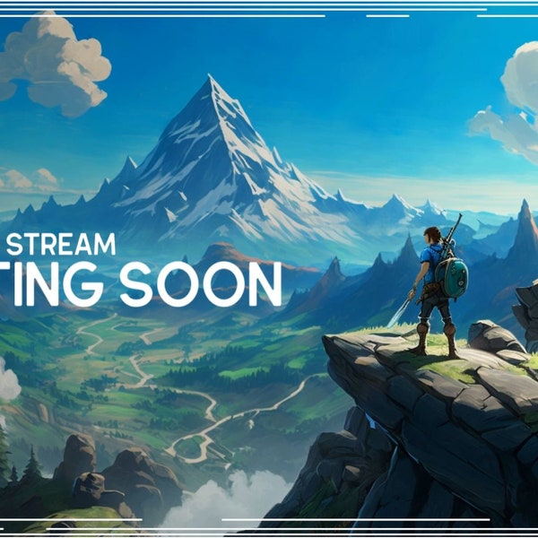 Zelda Twitch Overlay - Etsy