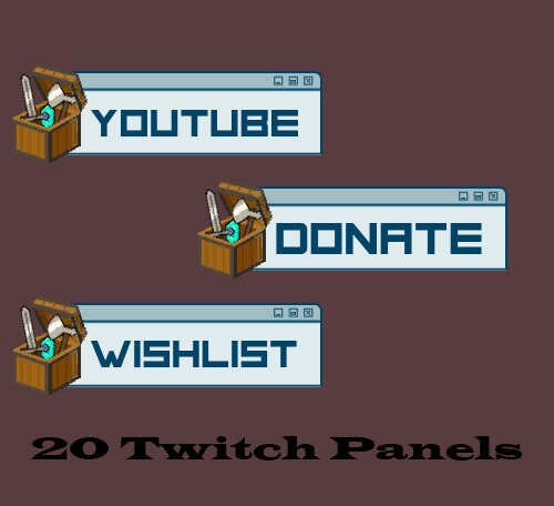 Minecraft Theme Twitch Overlays Panels Animation Screens - Etsy Canada
