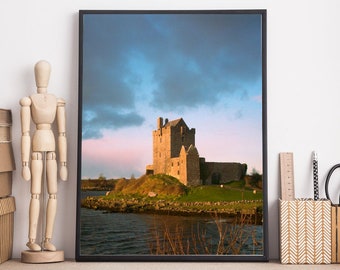 Irish Castle, Muted - Downloadable Print, Printable Art, Downloadable ...