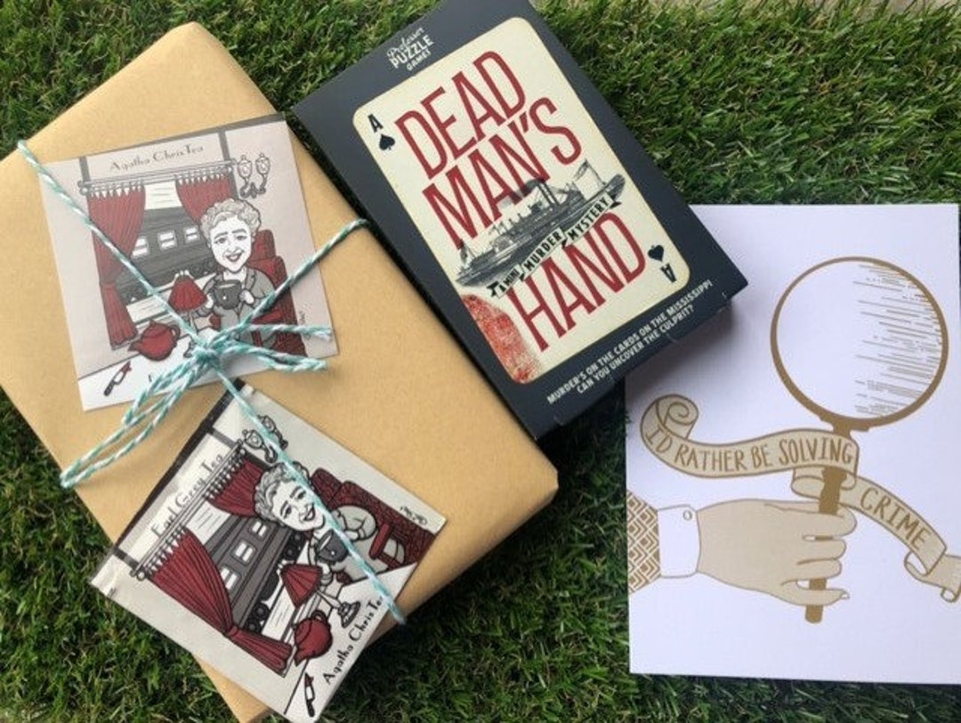 Murder Mystery Gift Box in Evidence Bag - Etsy