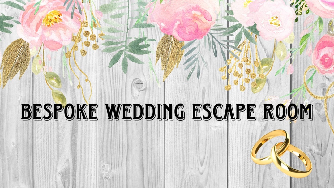 Bespoke Wedding Escape Room - Children’s Activity - Etsy