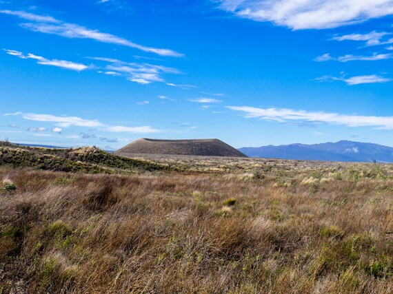 Hawaiian Cinder Cone Photo Print Volcano Lava Dome Landscape | Etsy