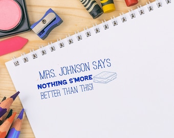 Teacher Stamper Personalized Teacher Stamp Classroom Teacher Stamp Gift ...