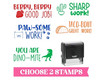 Custom Math Feedback Stamps,personalized Teacher Stamp Pre-inked Stamp ...