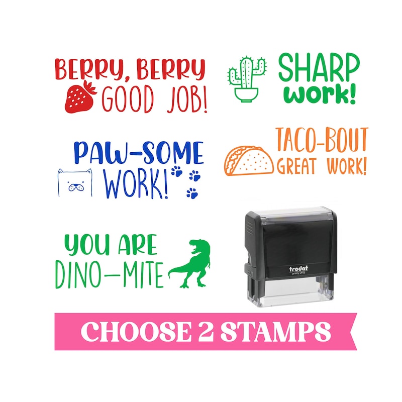 Funny Rubber Stamps - Etsy