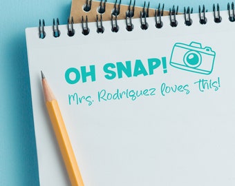 Teacher Stamper Personalized Teacher Stamp Classroom Teacher Stamp Gift ...