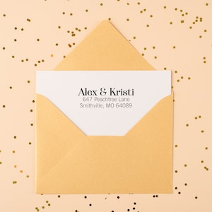 Personalized Return Address Stamp | Self Inking Return Address Stamp ...