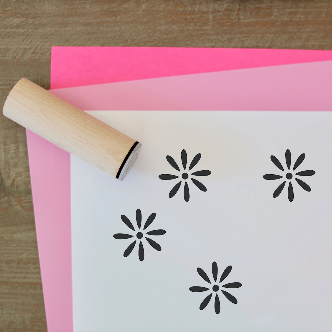Daisy Stamp| Daisy Mini Stamp | Kids Stamp | Craft Stamp | Craft ...