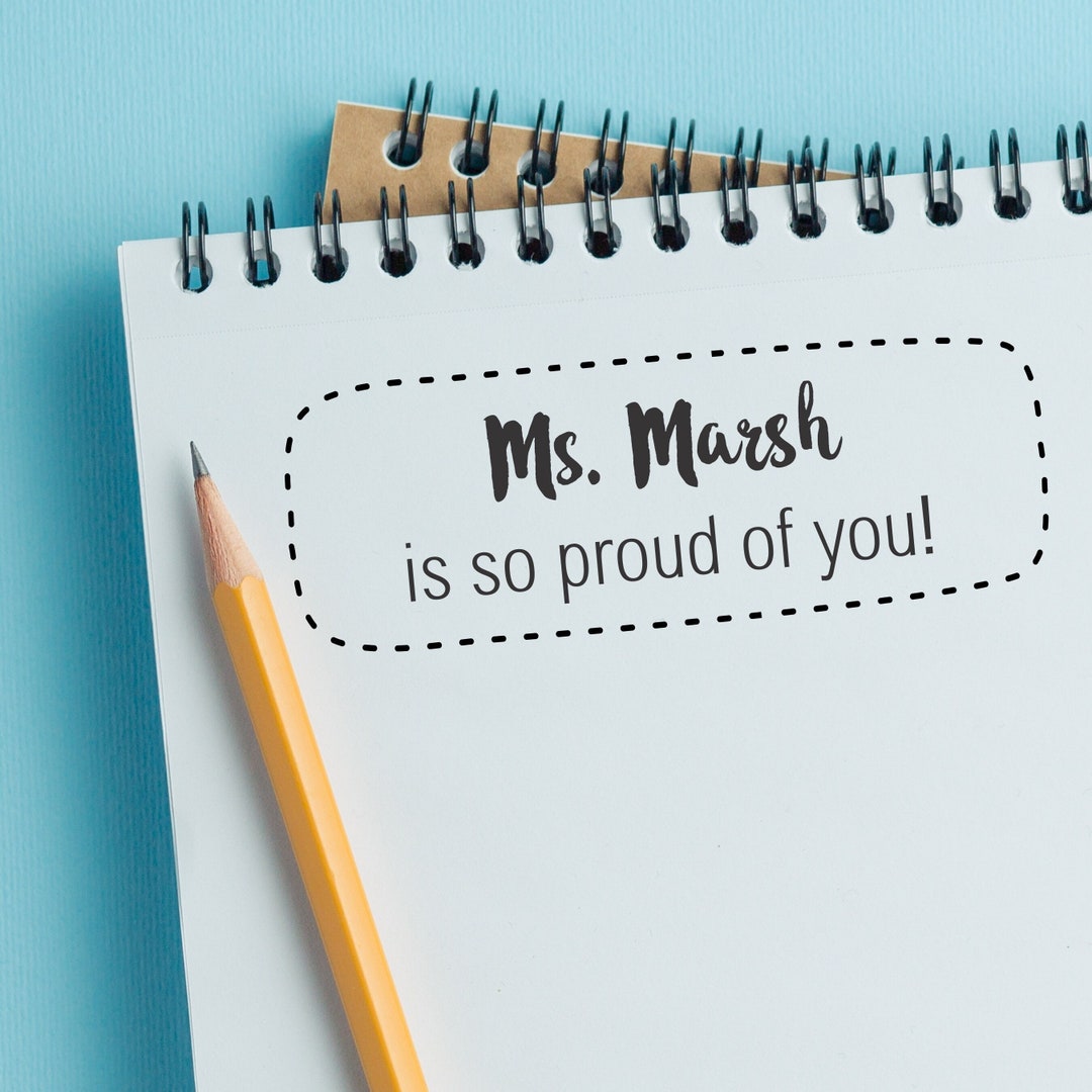 Personalized Teacher Stamp | Teacher Stamper | Personalized Teacher ...