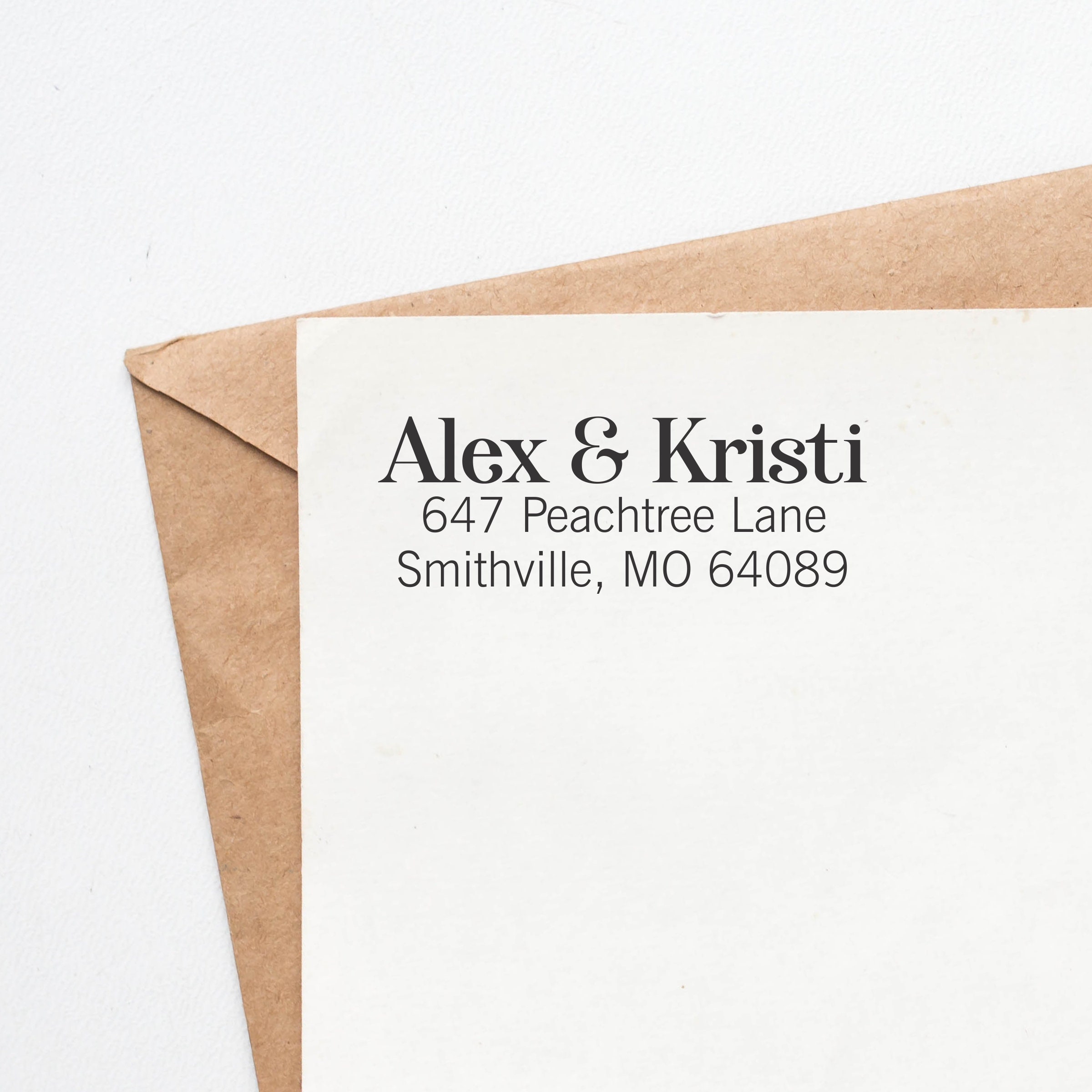 Personalized Return Address Stamp Self Inking Return Address - Etsy