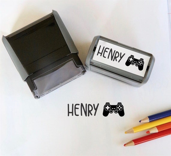 Kids Stamp Kids Stamper Personalized Name Stamp | Etsy