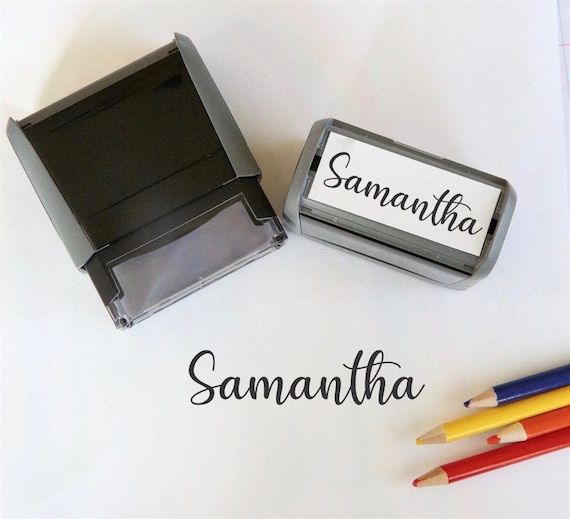 Kids Stamp Kids Stamper Personalized Name Stamp - Etsy