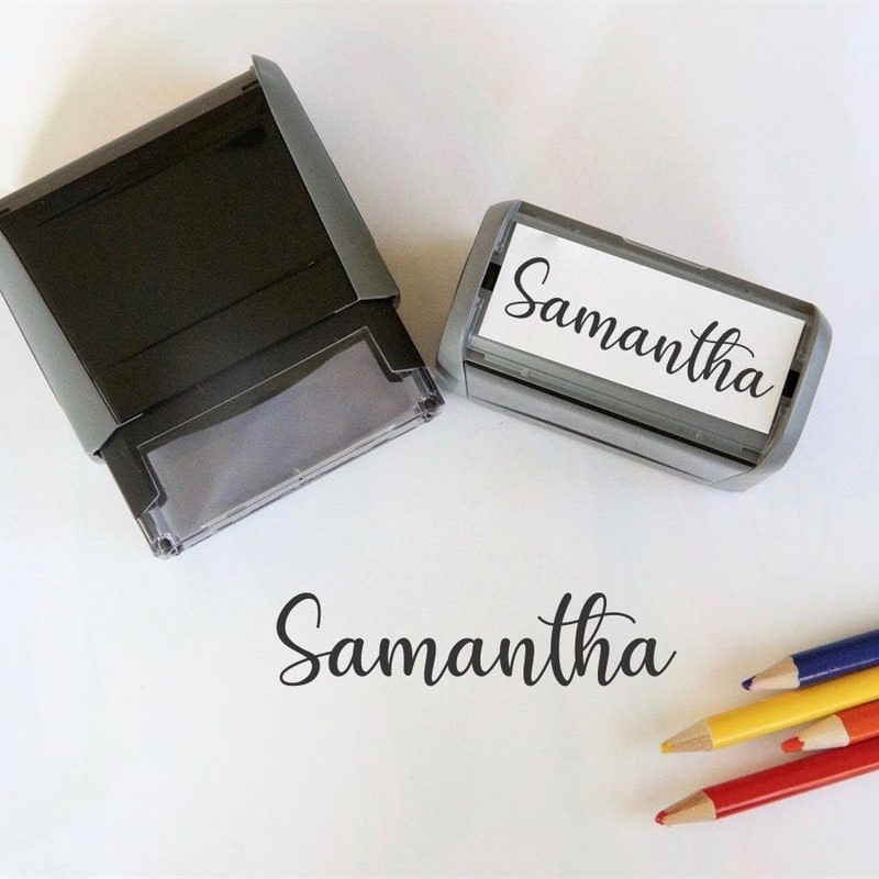 Kids Name Stamp - Etsy